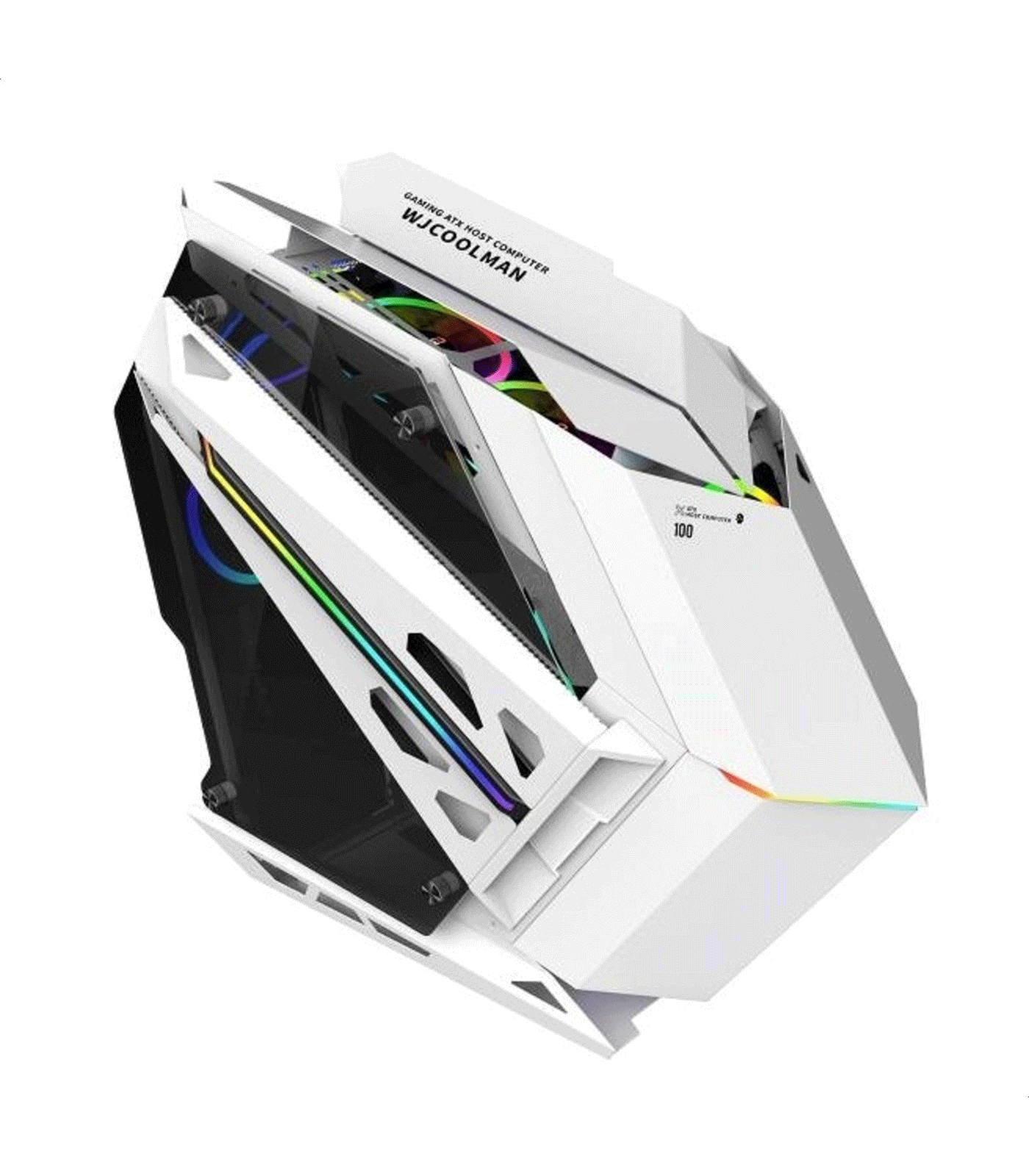 Buy WJ Coolman Soul Battleship ATX Gaming Case Price in Pakistan